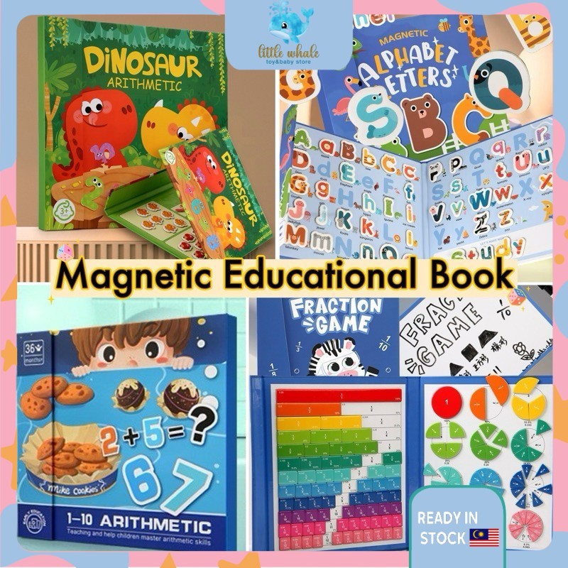 Magnetic Educational Alphabet Game for Learning to Read ABC Word ...