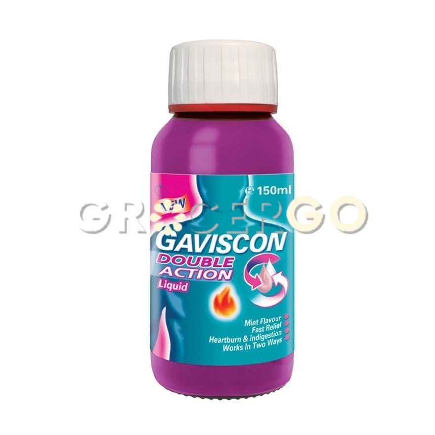 Gaviscon Double Action Liquid for Fast Acting Heartburn Relief and ...