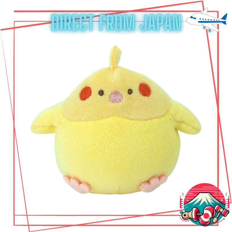 San Lemon Hug Hug Soft Mini Cockatiel 10×7×9cm Stuffed Animal Plush ...