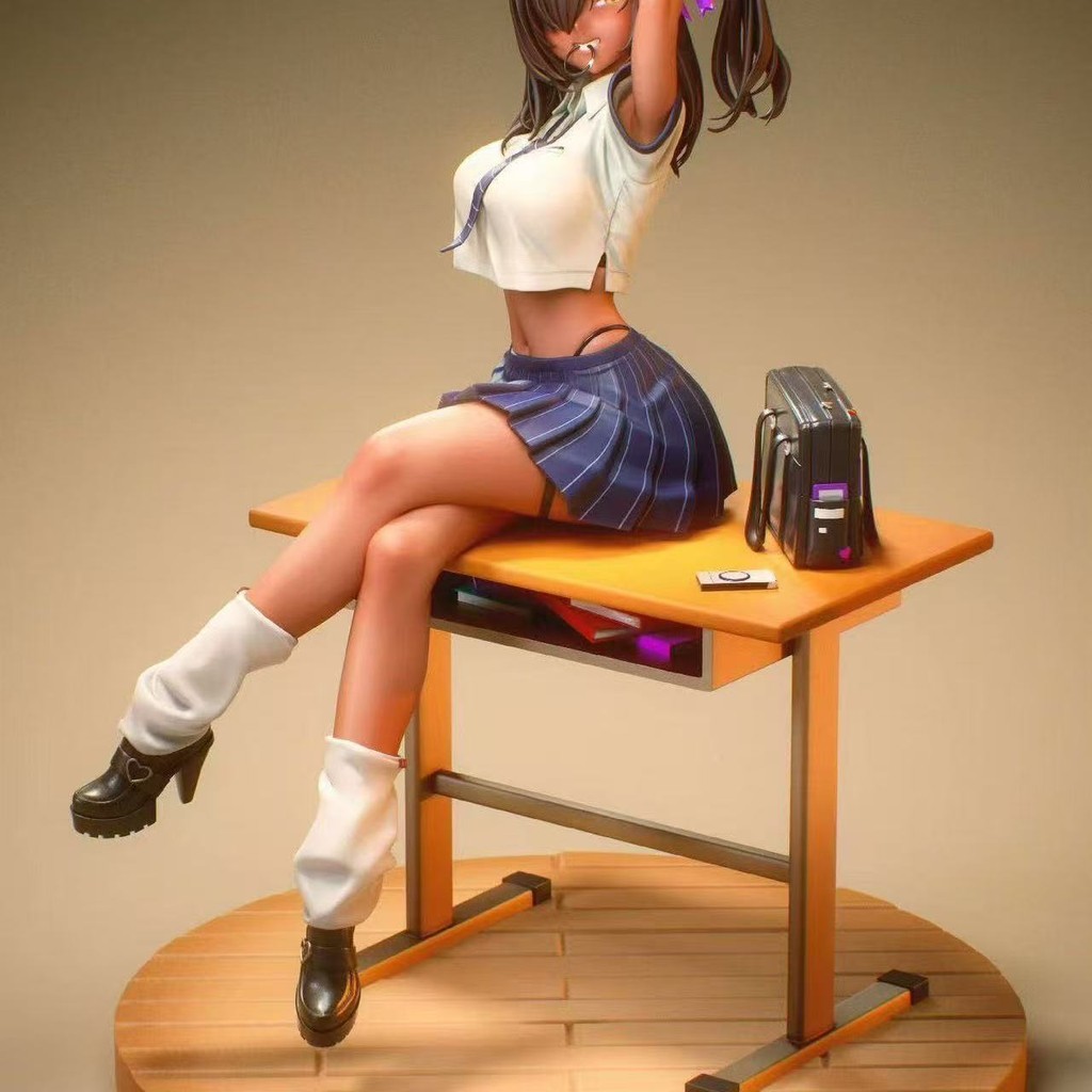 White Model.Najia nikke Goddess of Victory Black Skin Hot Girl Beautiful Girl Two-Dimensional 3d ...