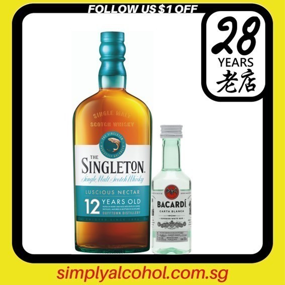 The Singleton Dufftown 12 Years Single Malt Scotch Whisky 70cl w/o Gift ...