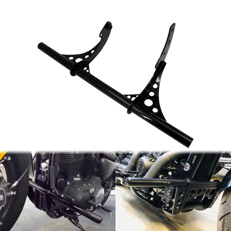 Motorcycle Front Bumper Crash Bar Engine Guard For Harley Softail Low ...
