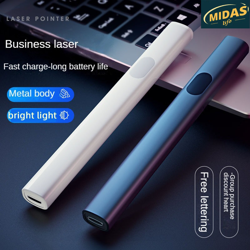 280mAh Business Laser Pen｜USB Direct Charging Laser pointer｜Ultra Long ...