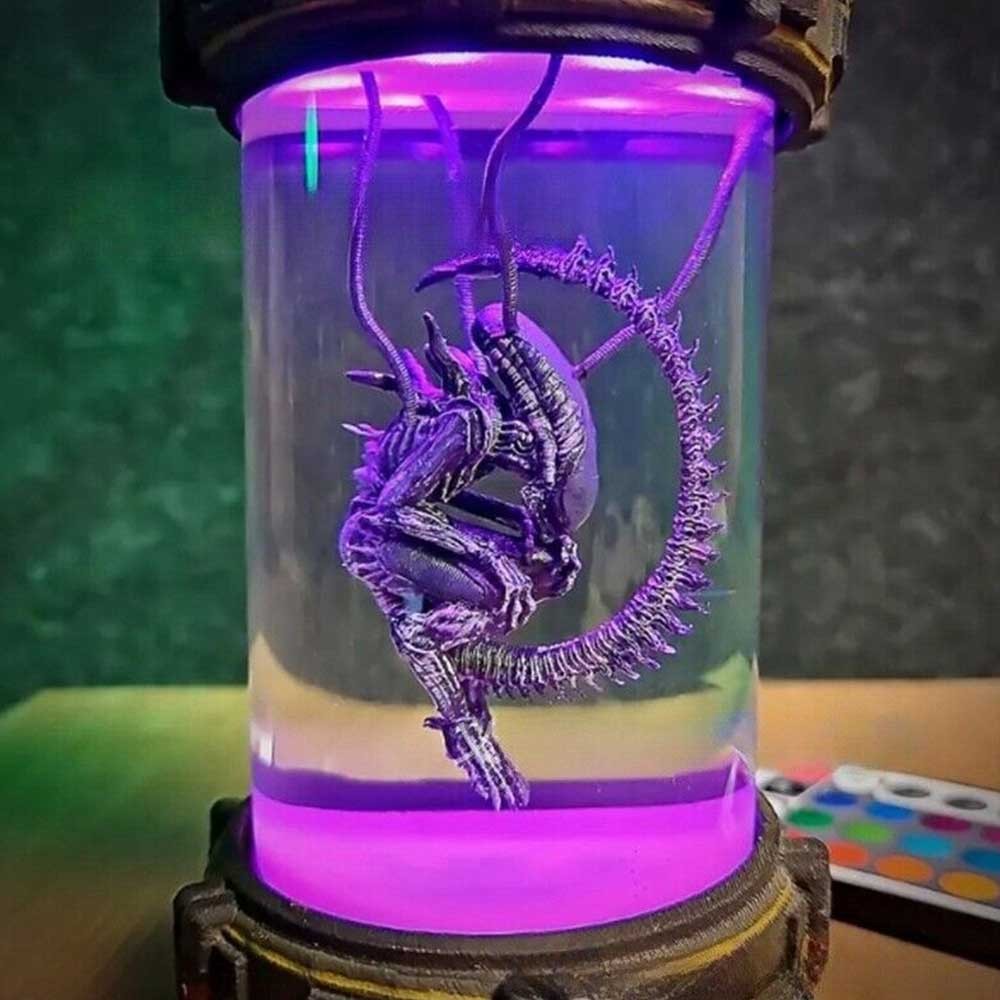 Lightup Alien Romulus Regal Popcorn Special Resin Lamp Toy | Shopee ...