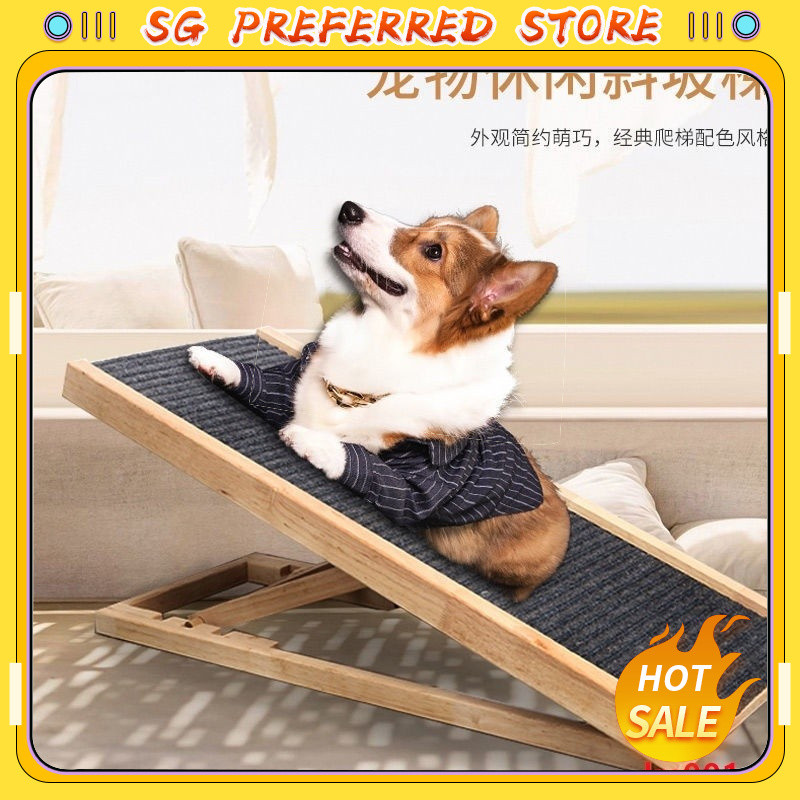 【SG stock Fast Shipping】Dog ramp Dog Stairs Slopes Pet Climbing Ladders ...