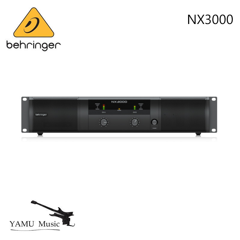 Behringer NX3000 Ultra-Lightweight 3000-Watt Class-D Power Amplifier ...