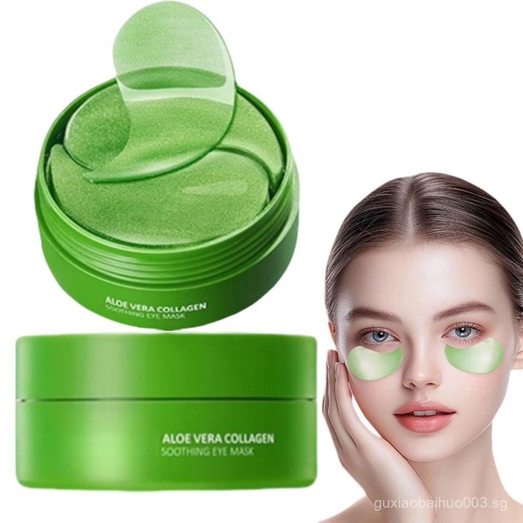Al Vera Under Eye Patches - 60 Pcs Collagen Gel Mask for Puffy Eyes ...