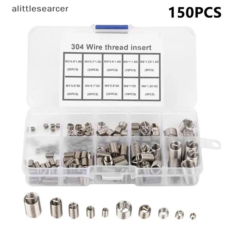 ali 150Pcs Wire Thread Insert M3 M4 M5 M6 M8 Fastening Thread Insert ...