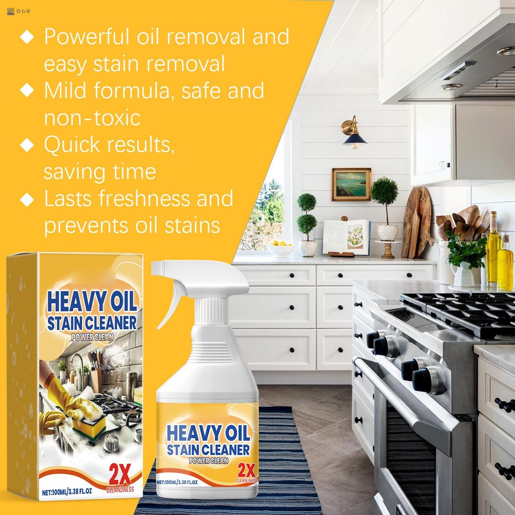 Clean Kitchen Oil Stains Spray Effective Degreaser Cleaner Spray ...