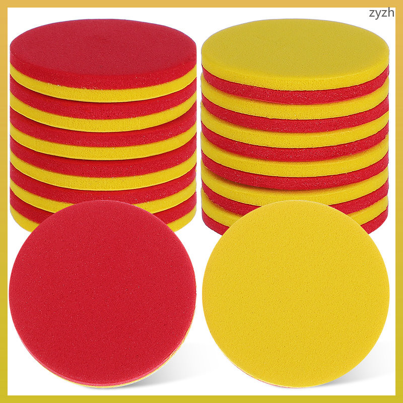 📦 100 Pcs Colorful Foam Discs Counting Blocks Para sa Math Number Toy ...