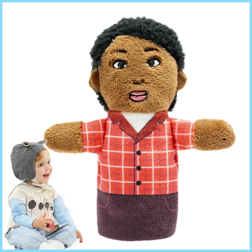 Finger Puppets Black People Cartoon Black People Story Telling Finger ...