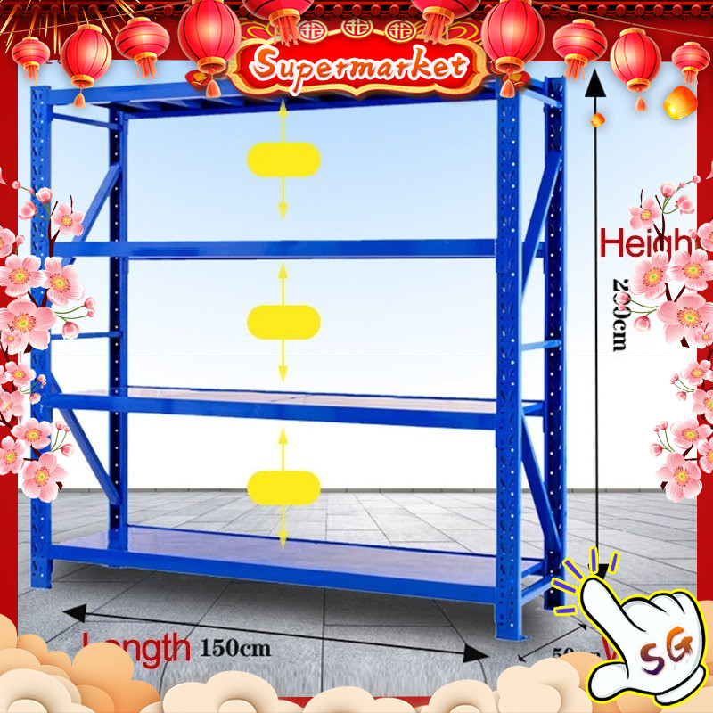 【Overseas Stock】Anti-rust Heavy Duty Multifunctional Metal Storage ...