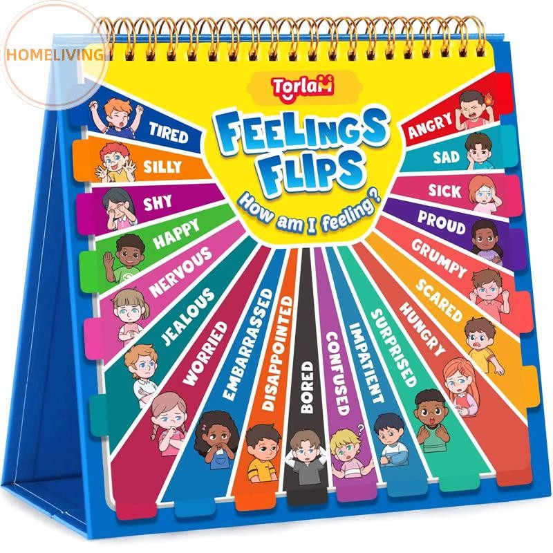 homeliving Children's Feelings And Emotions Book – A Fun Flipbook For ...