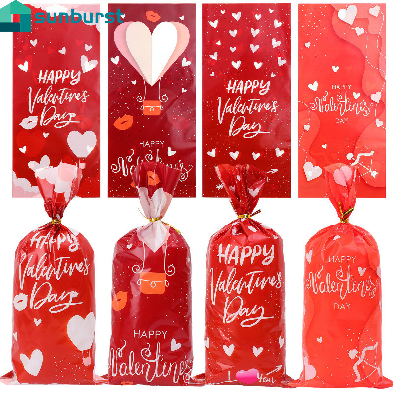 50pcs Valentine'S Day Gift Bags - Wedding Party Decoration Favor ...