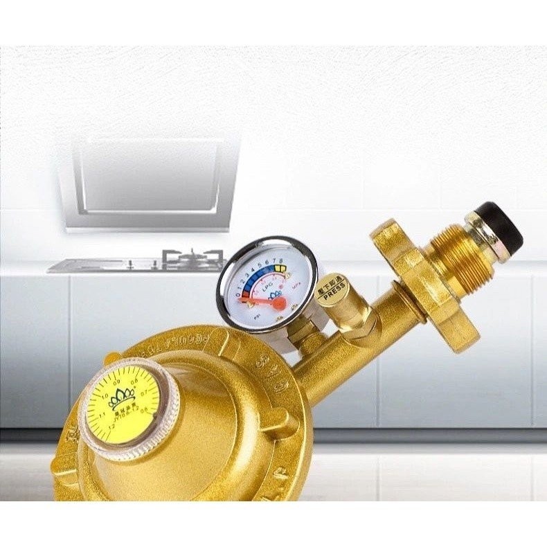Household Liquefied Gas Safety Valve Gas Cylinder Valve with Meter/Air ...