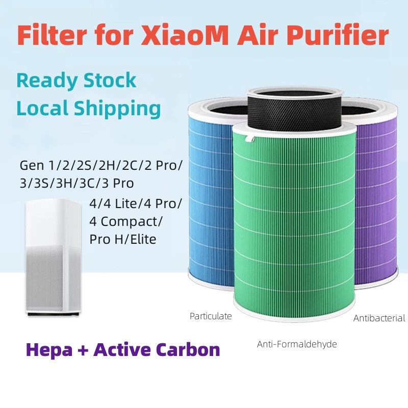 Local XIAOMI Air Purifier Filter Compatible Replacement RFID for Mi Air ...