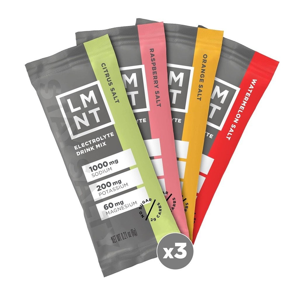LMNT Zero Sugar Electrolytes - Variety Pack | Drink Mix | 12-Count ...