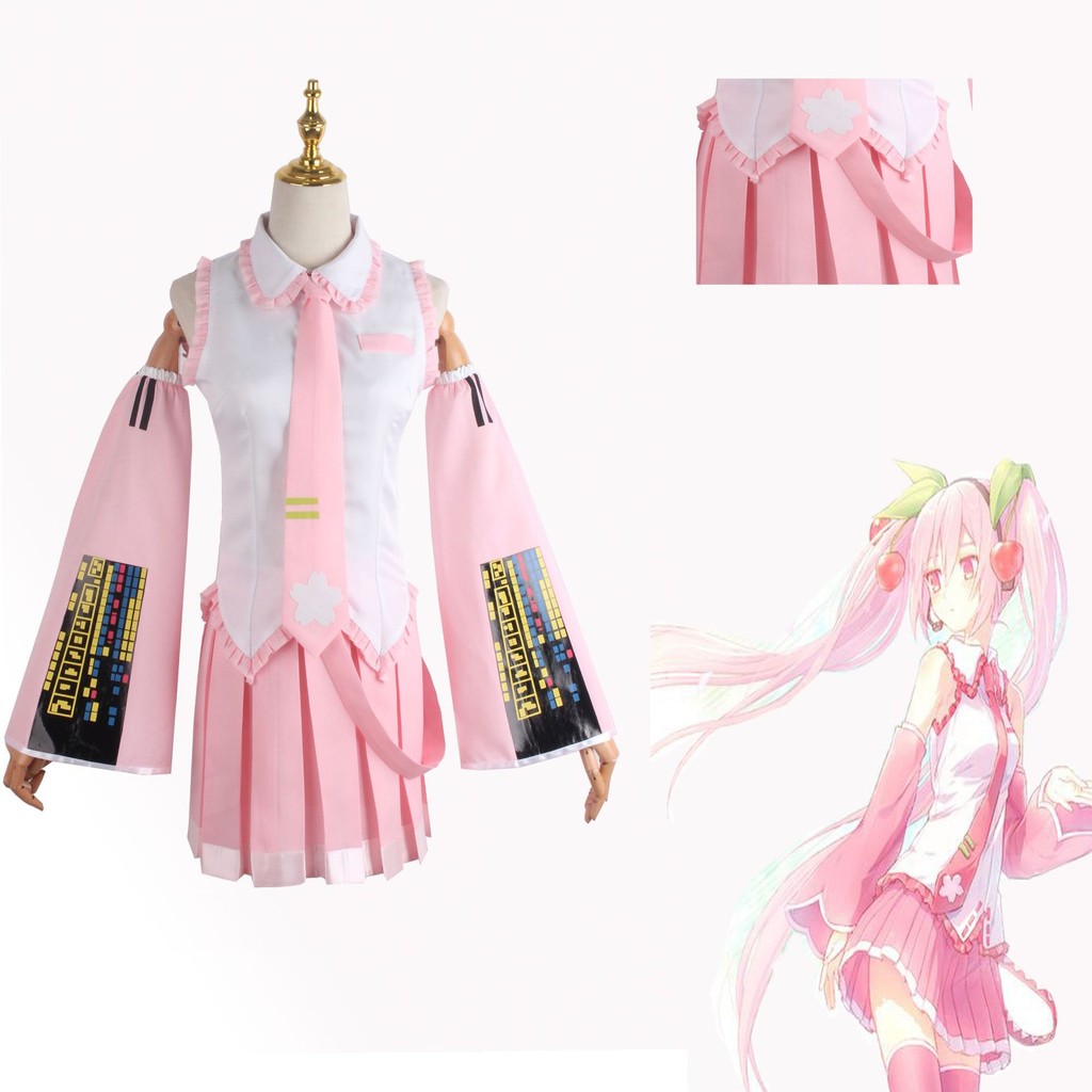 Cos clothing virtual idol pink cosplay suit two-dimensional JK uniform ...