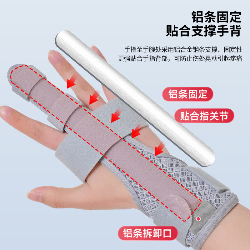 Finger Guard Finger Fracture Index Finger Middle Finger Fixation Brace ...