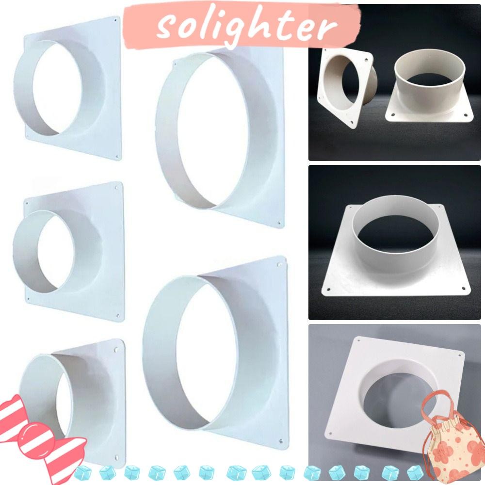 SOLIGHTER 1Pcs Air Vent Duct Connector, Easy Installation Flange Air ...