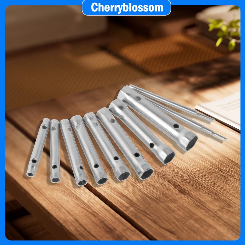 10Pcs Shower Valve Socket Wrench Set Carbon Steel Plumber Socket Wrench ...