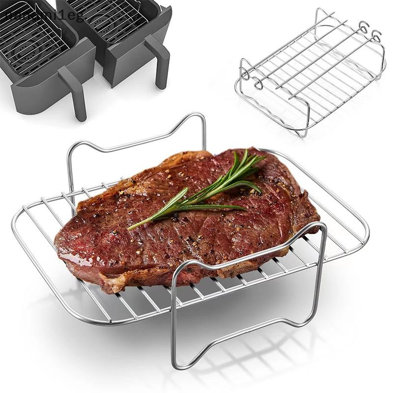 New Air Fryer Rack For Double Basket Air Fryers Stainless Steel ...