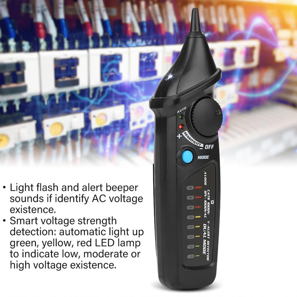 Supergoodsales LED Non-Contact Voltage Tester Electric Pen AC Detector ...