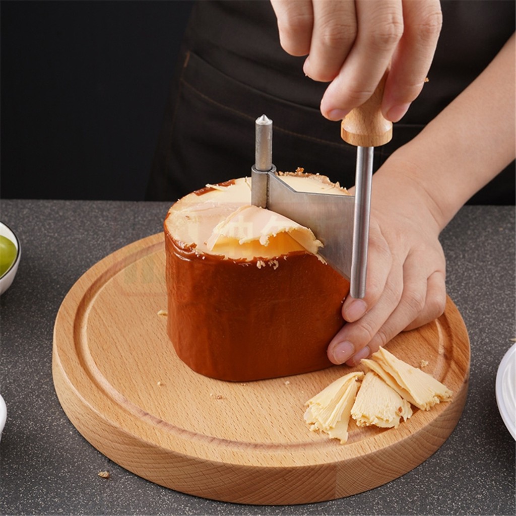 Official Cheese Cheese Cutter Wooden Rotary Shaving Machine Manual ...