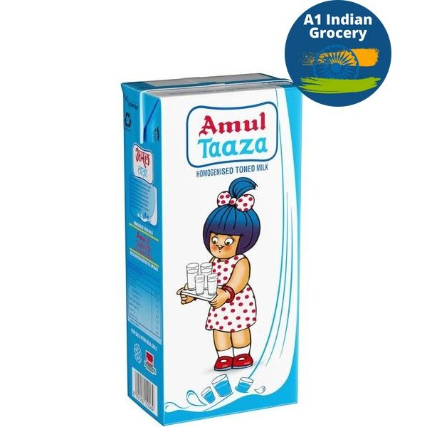 Amul Taaza Milk UHT 1l | Shopee Singapore