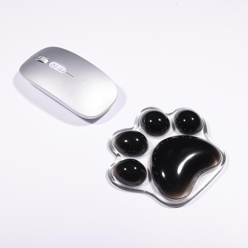 Cute Cat Claw Jelly Crystal Wristband Wrist Splint Mat Wrist Rest ...