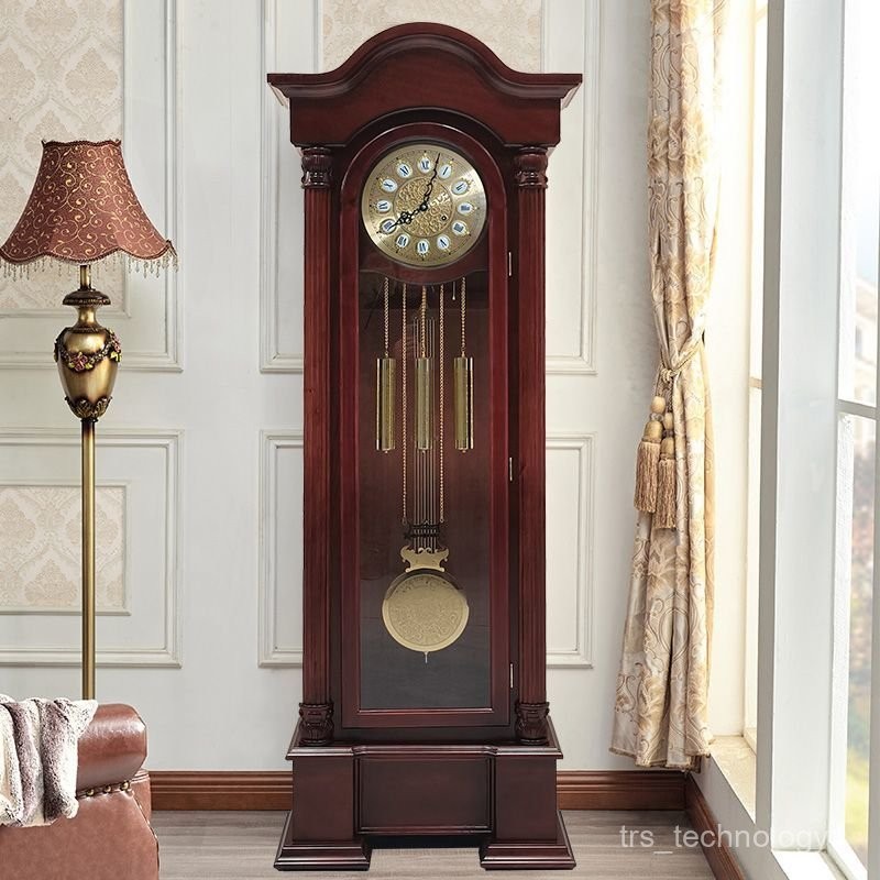 European Style Clockwork the Grandfather Clock American Retro ...