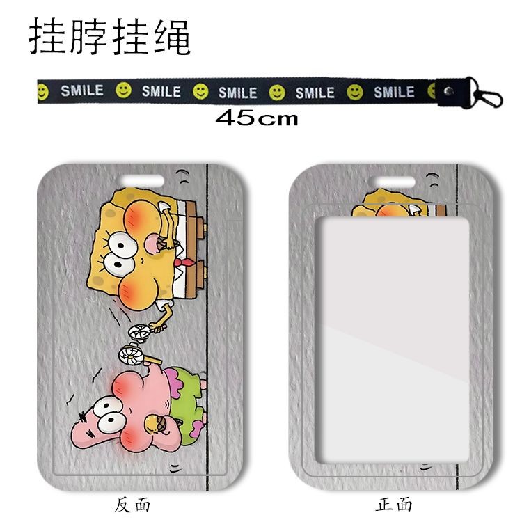 SpongeBob SquarePants Patrick Star Custom Card Holder Student's School ...