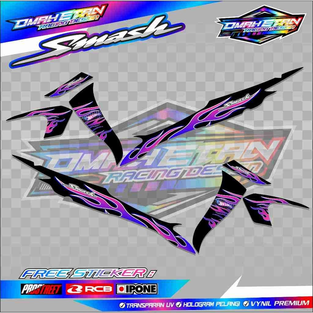 SUZUKI SMASH 110 R HOTWHEELS STYLE MOTORCYCLE STRIPING / SUZUKI SMASH ...