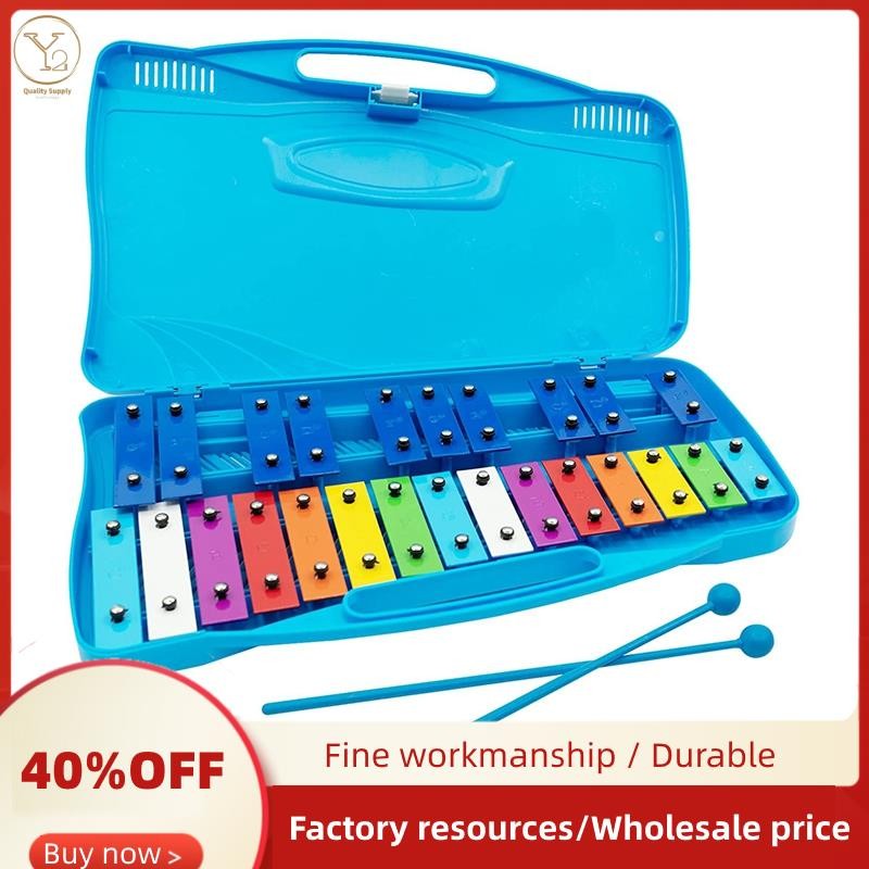 25 Note Xylophone with Case Colorful Musical Toy Perfectly Tuned ...