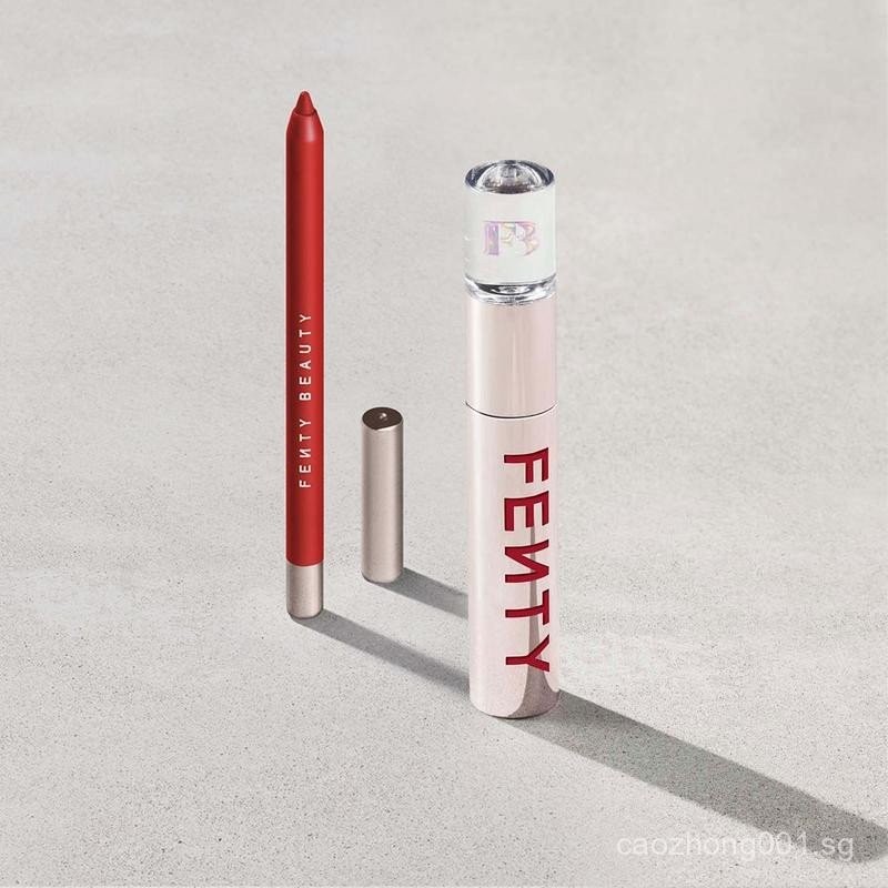 Fenty Beauty Trace’d Out Pencil Lip Liner + Fenty Icon Velvet Liquid ...