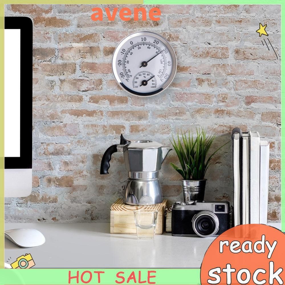 Wall-Mounted Mechanical Thermometer Hygrometer Dial Temperature ...