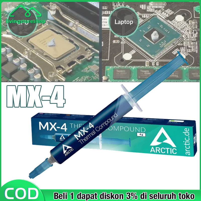 Thermal Paste ARCTIC MX4 Thermal Compound Thermal Grease | Shopee Singapore
