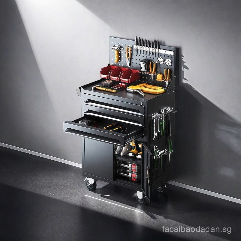Tool Cart Workshop Auto Repair Maintenance Cabinet Multifunctional ...