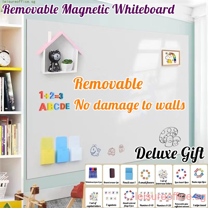 Magnetic Removable Whiteboard Wall Stickers Household Painting Magnet ...