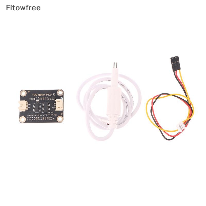Fitow TDS Sensor Water Conductivity Sensor For Arduino Liquid Detection ...