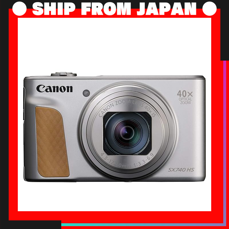 Canon PowerShot SX740 HS Compact Digital Camera – Silver, 40x Optical ...