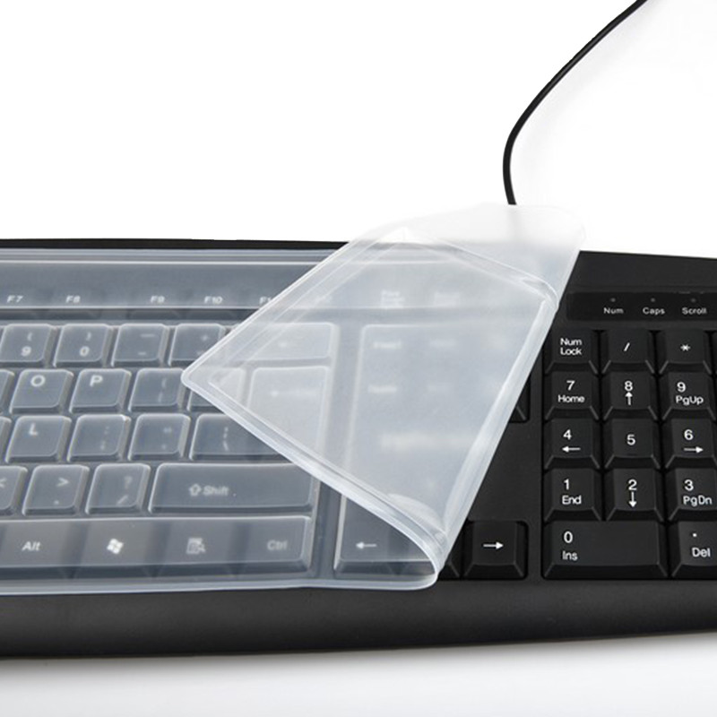 [XFD] Universal Dustproof Silicone Desktop Computer Keyboard Cover ...