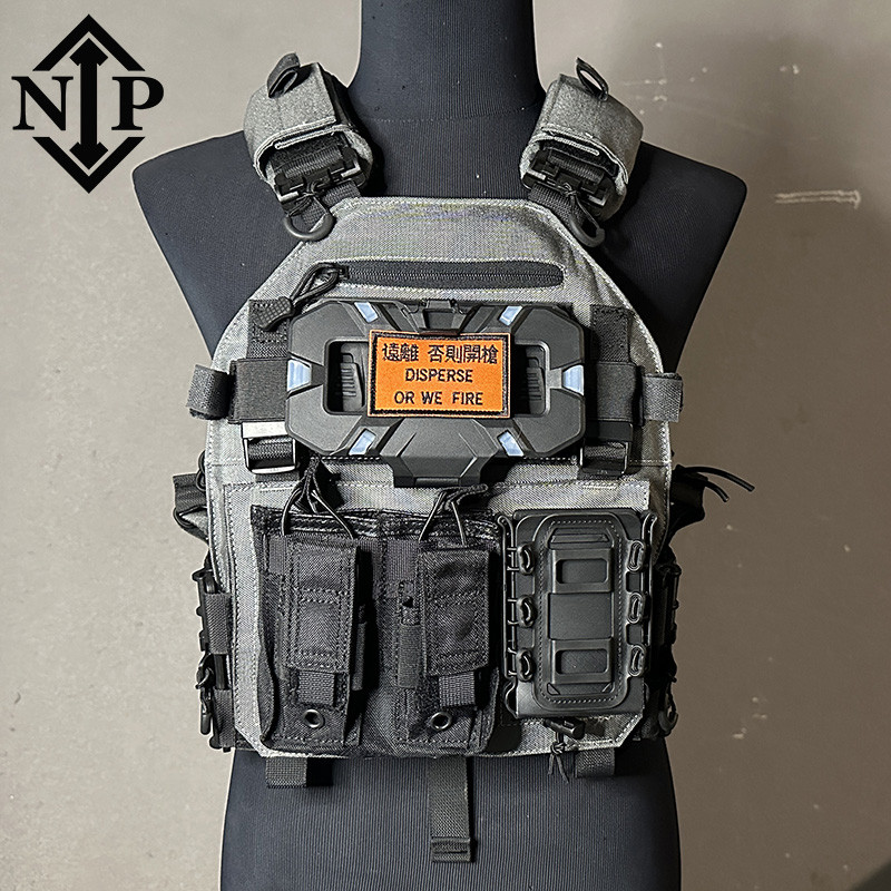 [Tactical Accessories] Tactical Vest with Quick Release Military Fan ...