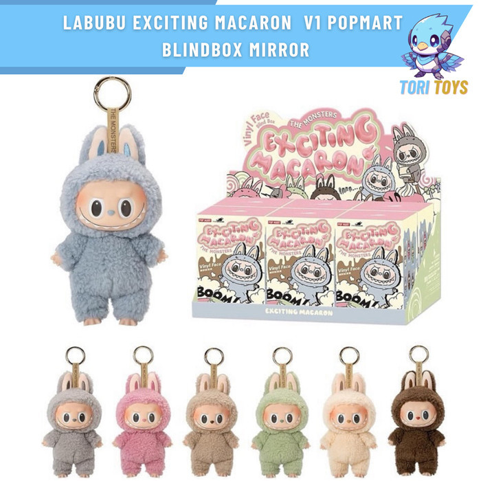 Popmart Labubu Exciting Macaron Mirror Copy V1 | Shopee Singapore