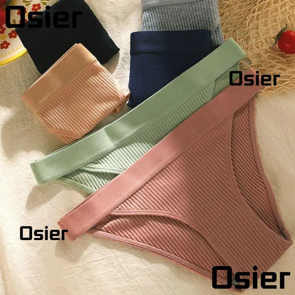OSIER1 Women Panties, Comfortable Intimate Knickers, Low Waist Pure ...