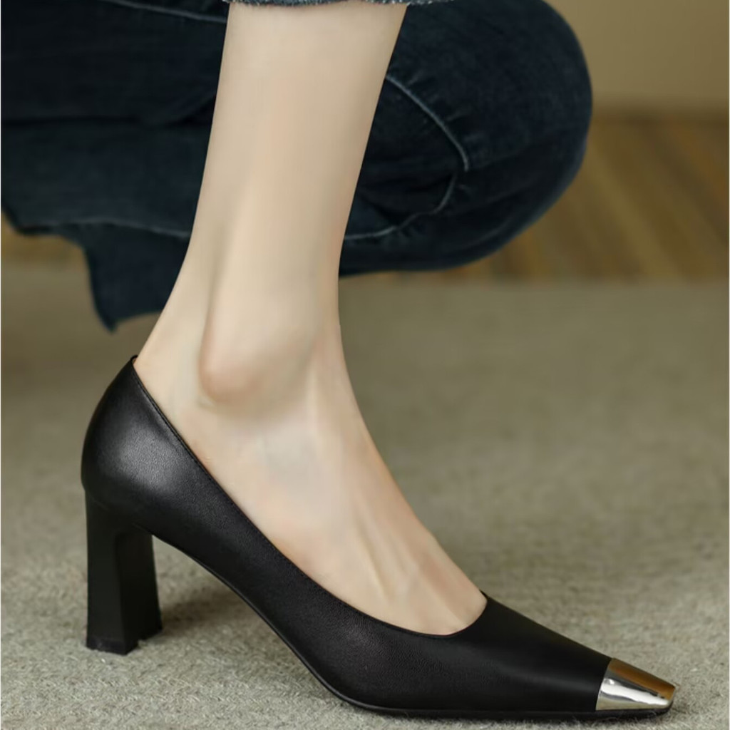 2025 close shoes with Heels Formal School Office for women French Style ...