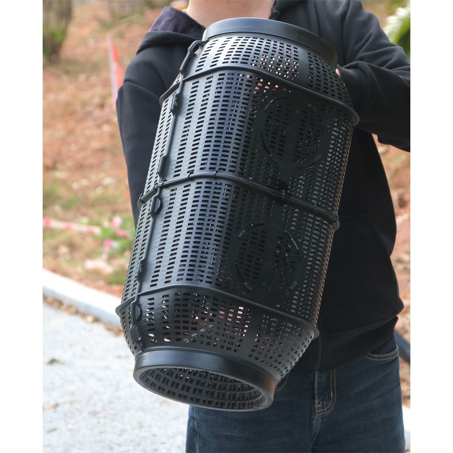 2-DOOR TRAP CAGE 50cm x 20cm New Model 2025, Shrimp, Crab, Eel, Fish ...