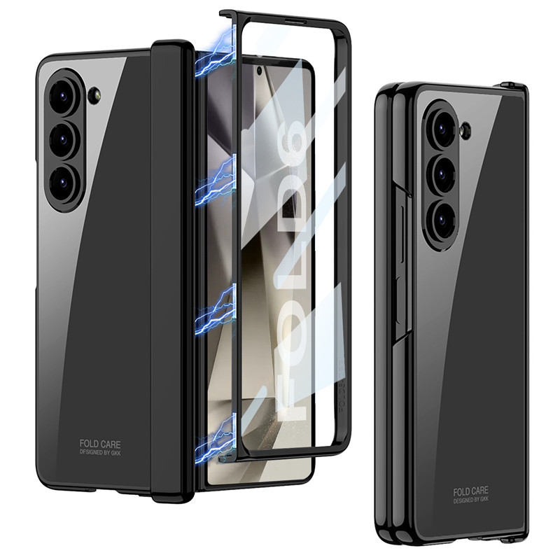 For Samsung Galaxy Z Fold 6 case with magnetic hinge protection Fold5 ...
