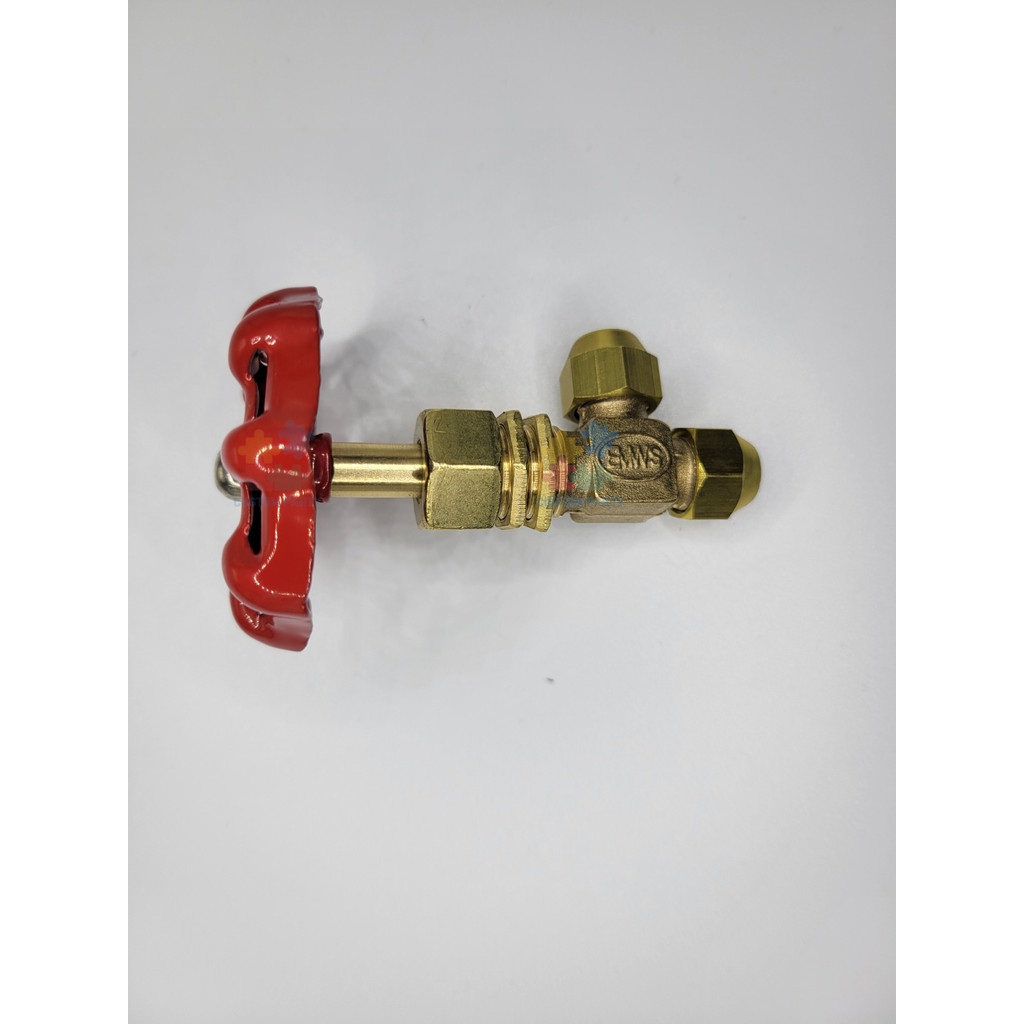 Copper Red Hand Wheel Oil Alcohol-Based Glass Oil Valve Methanol Stove ...