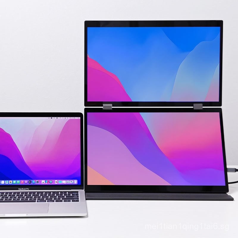 Flash Snake Dual-Screen Portable Display Stock Multi-Screen Folding ...